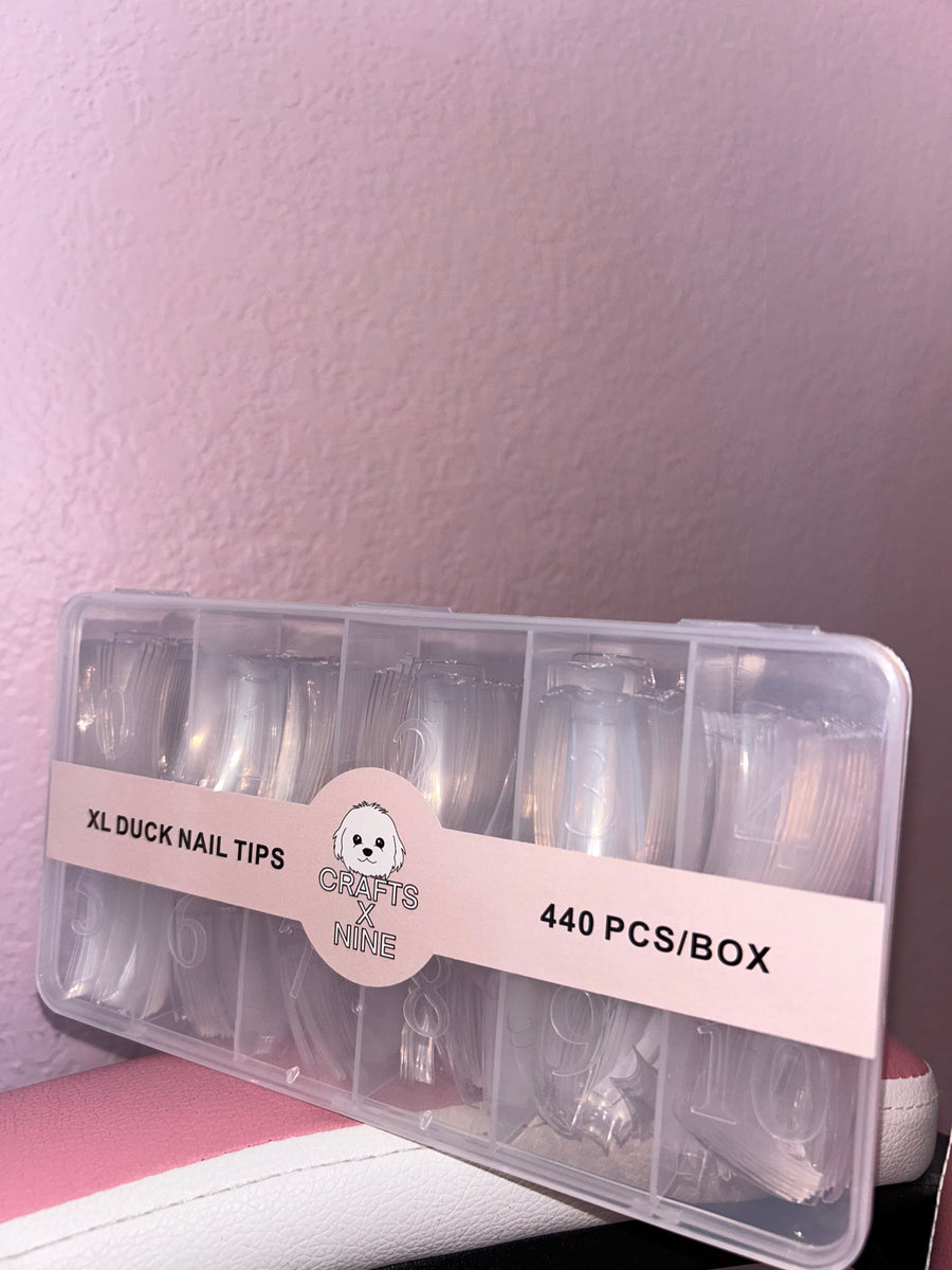 XL Duck Nails Tips [in a box] – Craftsxnine